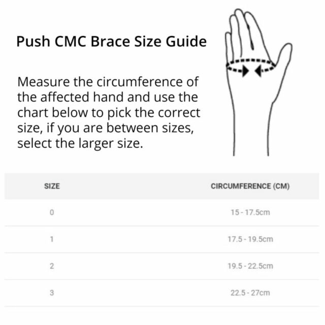 Push Braces Ortho Thumb Brace CMC – Physio Needs