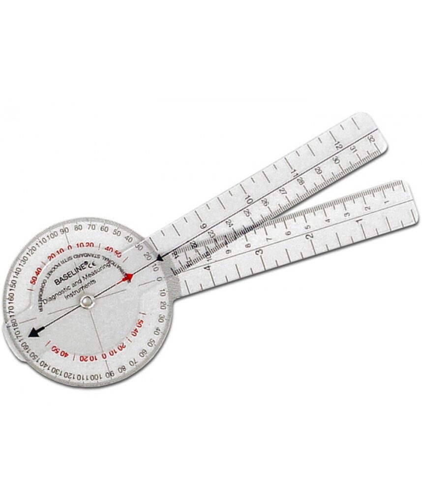 Plastic Goniometer – various sizes available – Physio Needs